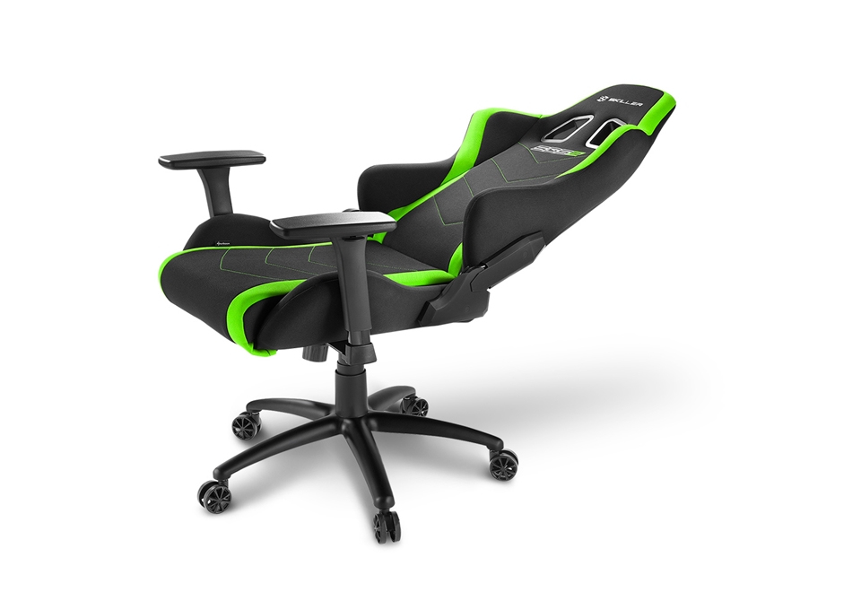 SKILLER SGS2 BLACK/GREEN - Sharkoon SKILLER SGS2 Sedia da gaming per PC ...