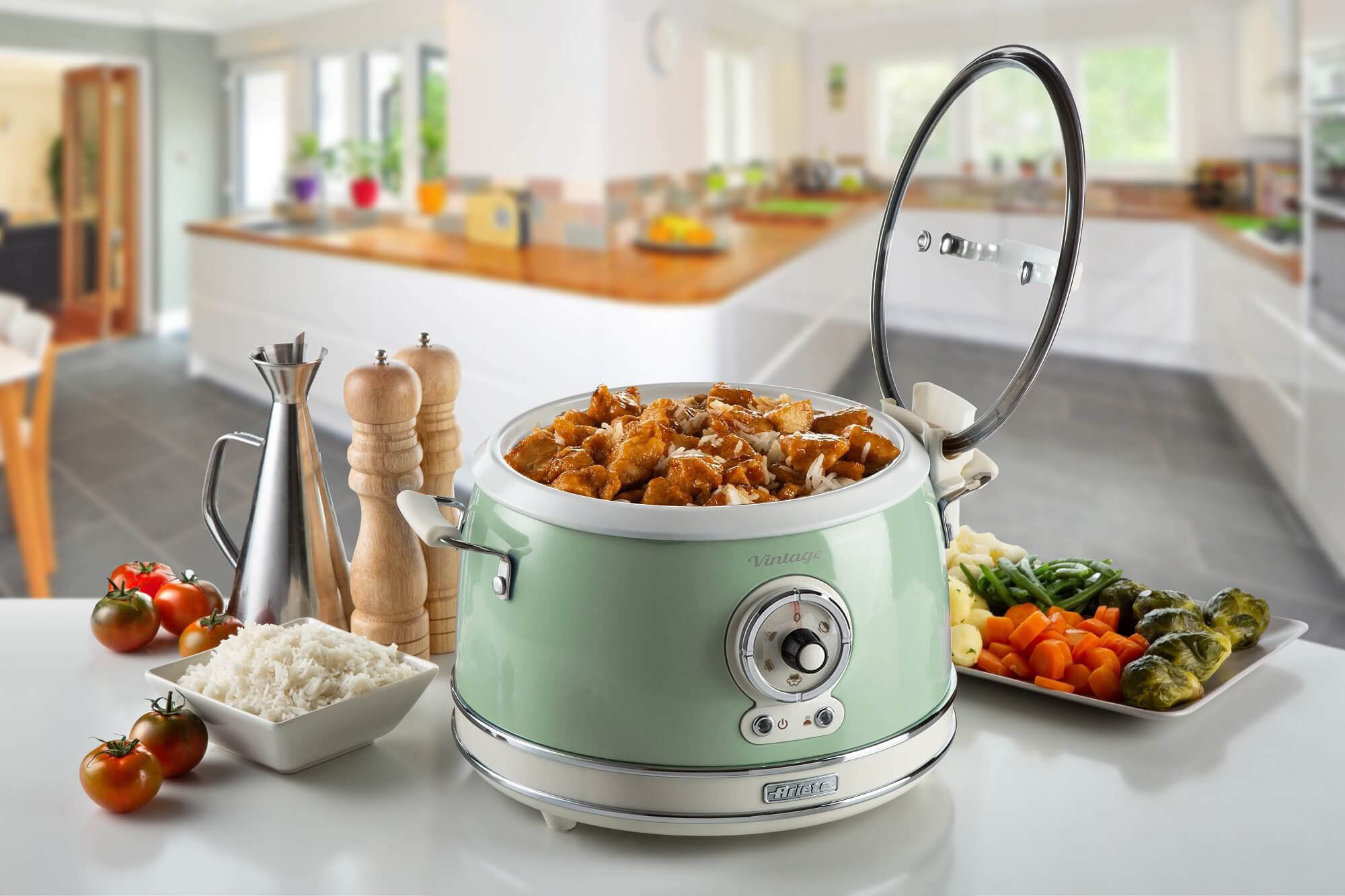 2904VERDE - Ariete Rice Cooker & Slow Cooker verde - Cuociriso ...
